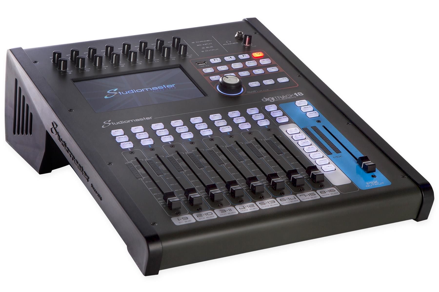 STUDIO MASTER - DIGITRACK 18 18 Kanal Digital Mixer